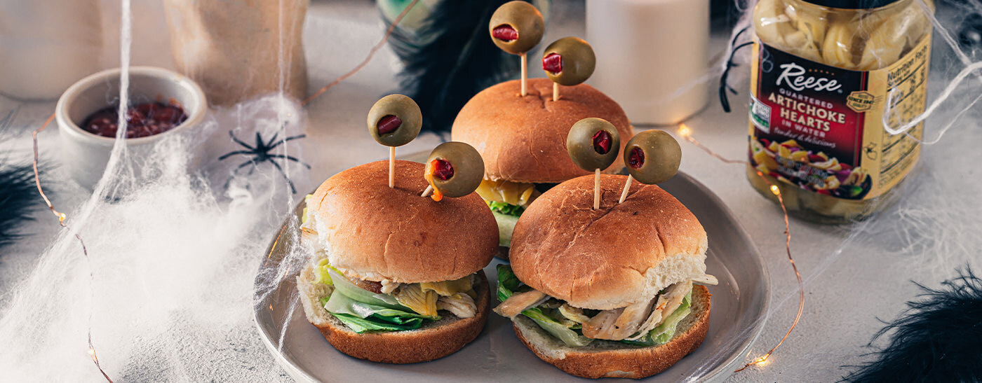 Artichoke Chicken Salad Monsters - Reese® Specialty Foods