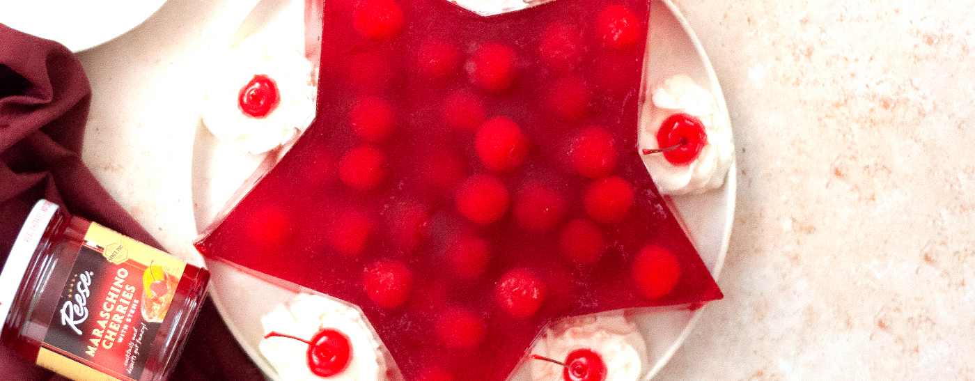 Cherry Jello Star - Reese Specialty Foods