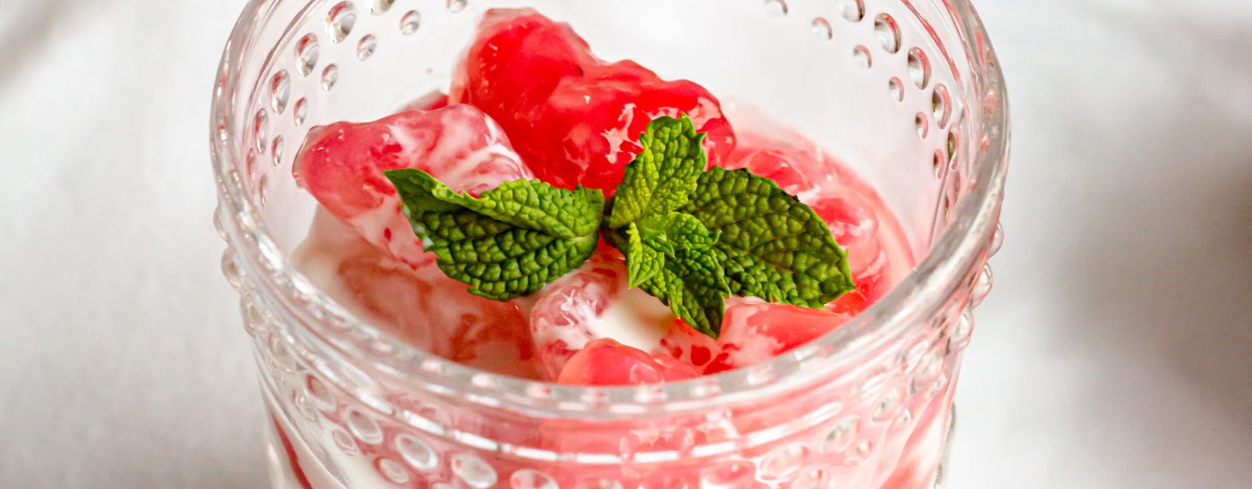 Thai Red Rubies (Water Chestnut Dessert)